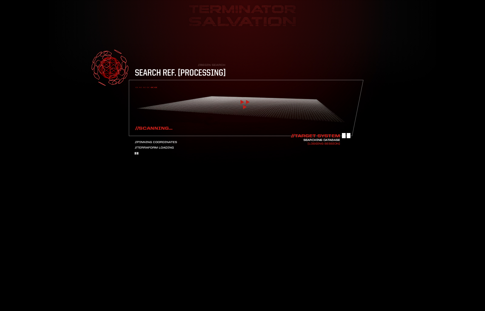 Terminator Salvation INTL Theatrical Website - 普象网
