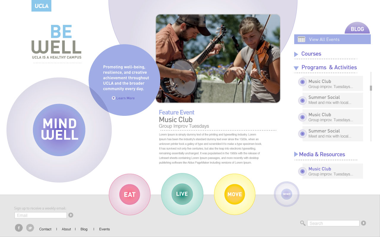 UCLA: Be Well - 普象网