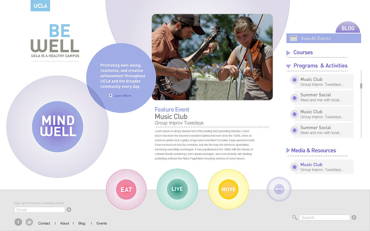 UCLA: Be Well - 普象网