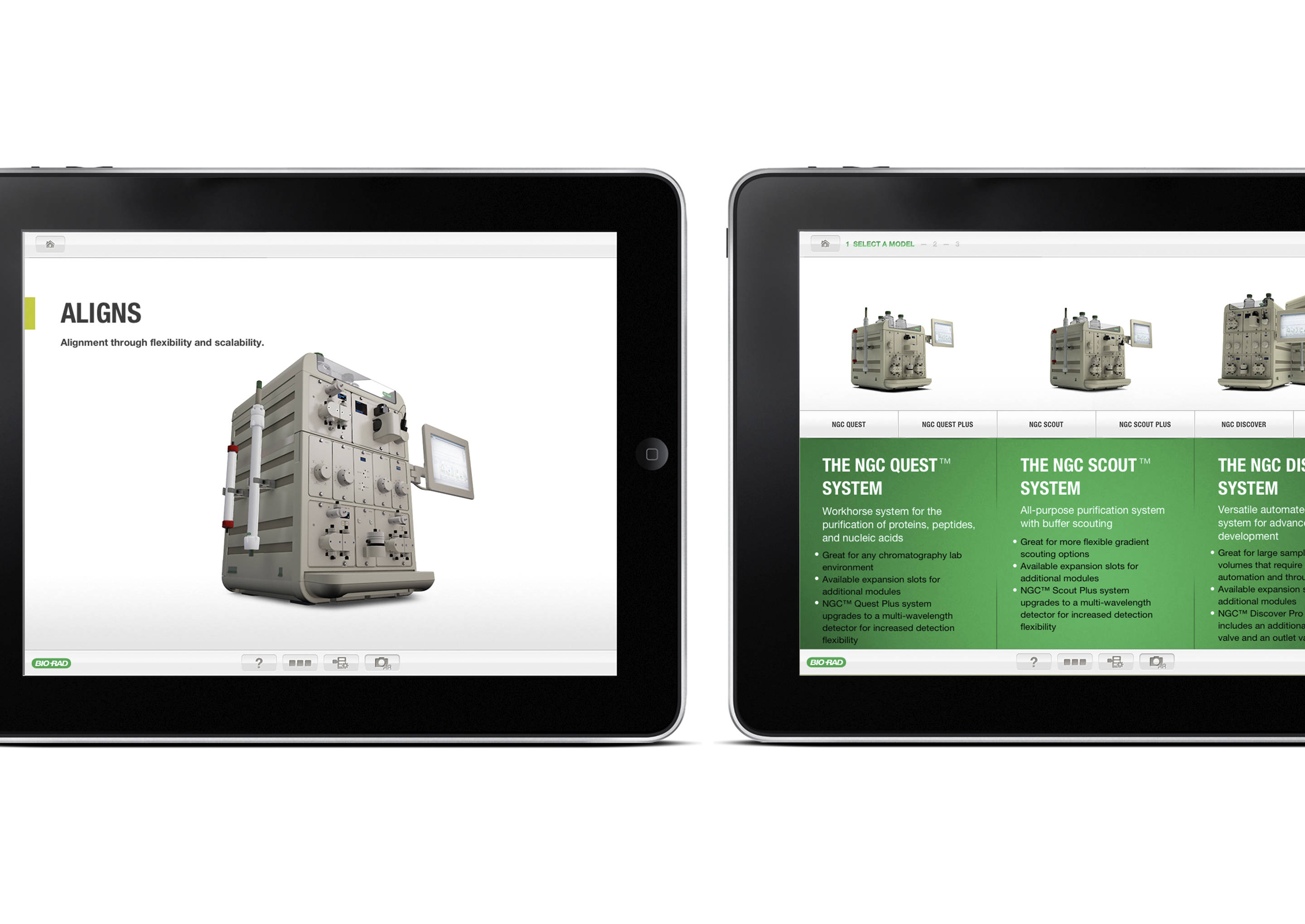 Sales Tools for Tablet: Bio-Rad Laboratories - 普象网