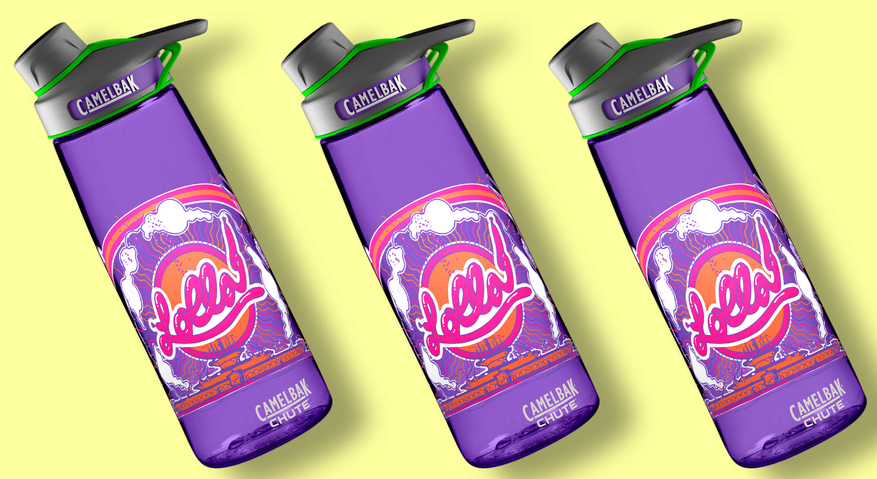 CamelBak Festival Bottles for Lollapalooza 2015 - 普象网
