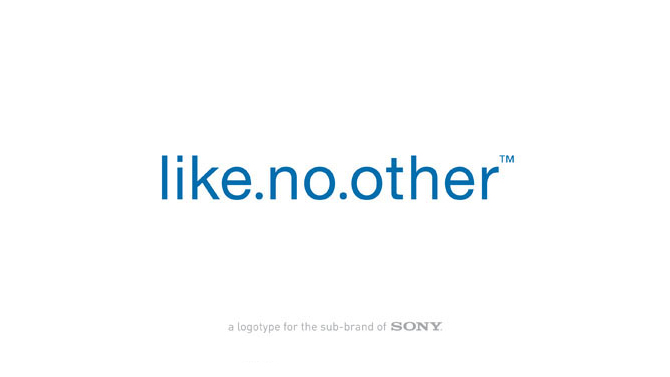 Sony "Like No Other" - 普象网