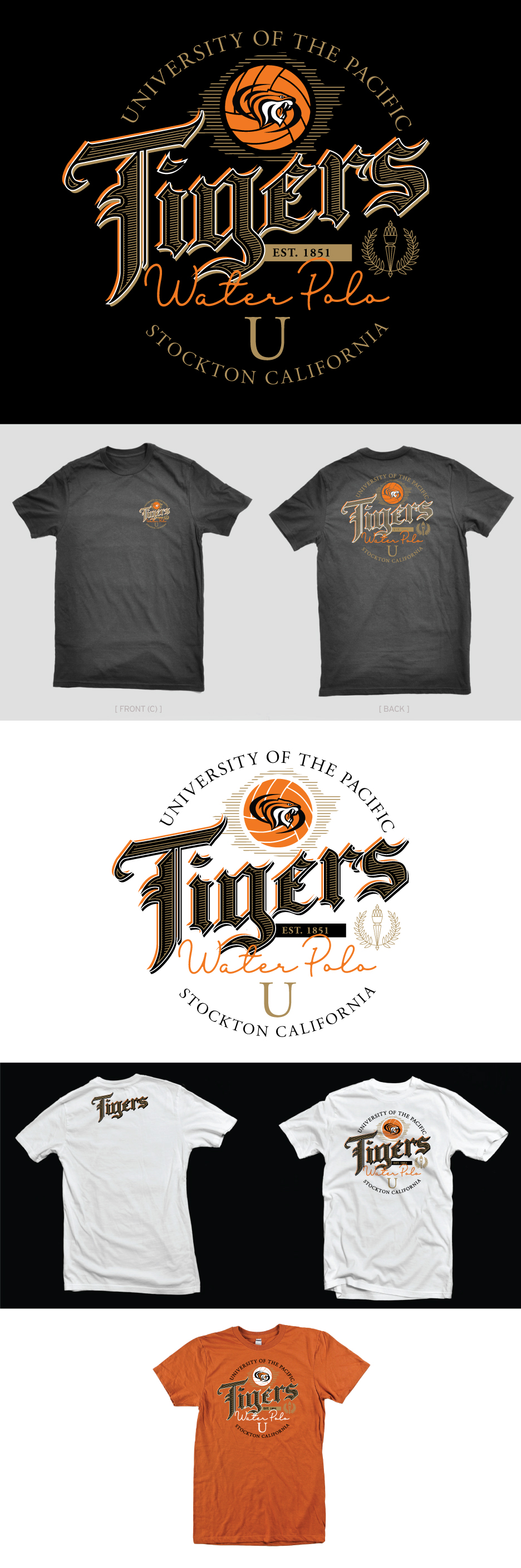 UOP - Water Polo Fundraiser Tshirt - 普象网