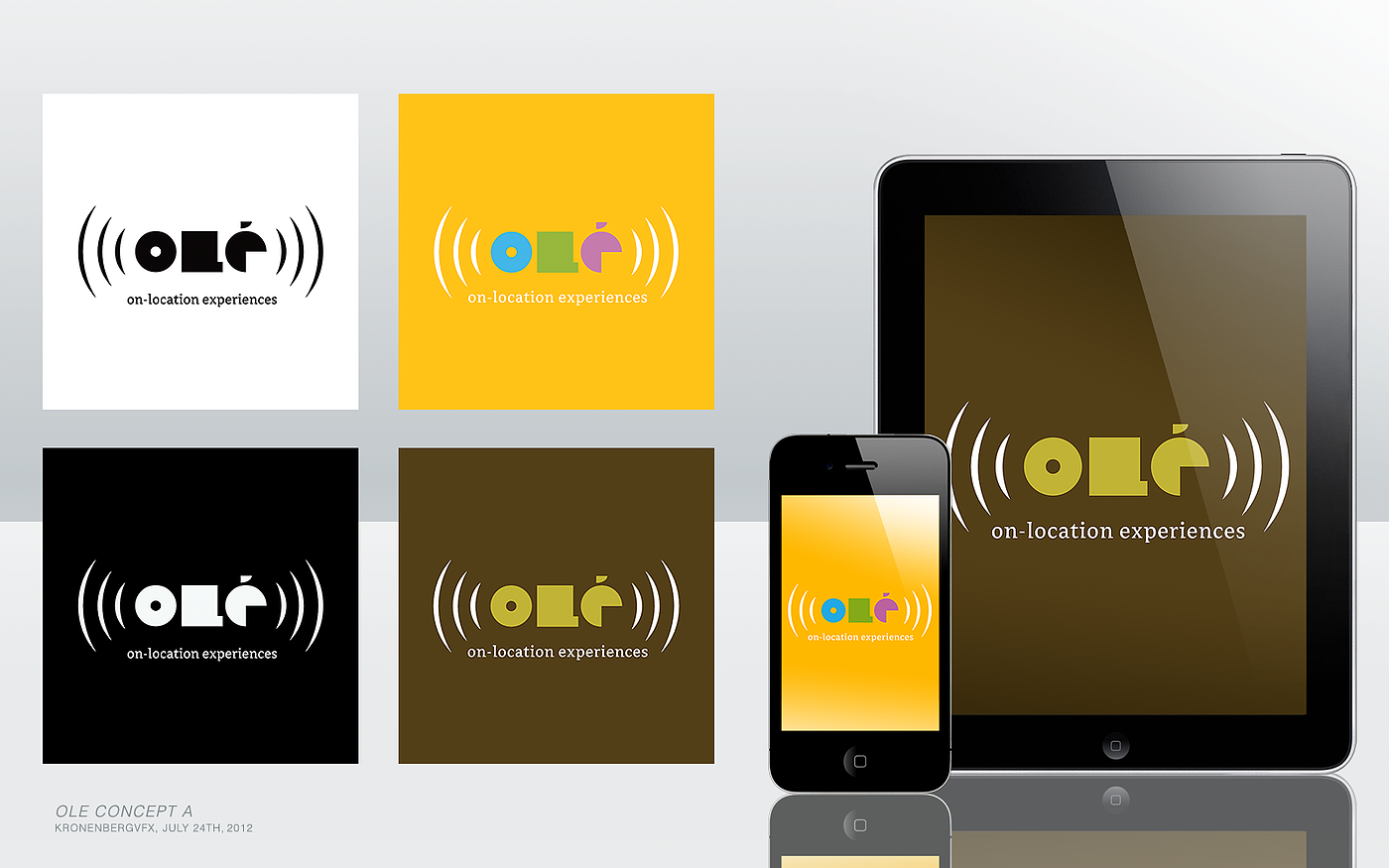 2012 Olé - Logo Development - 普象网