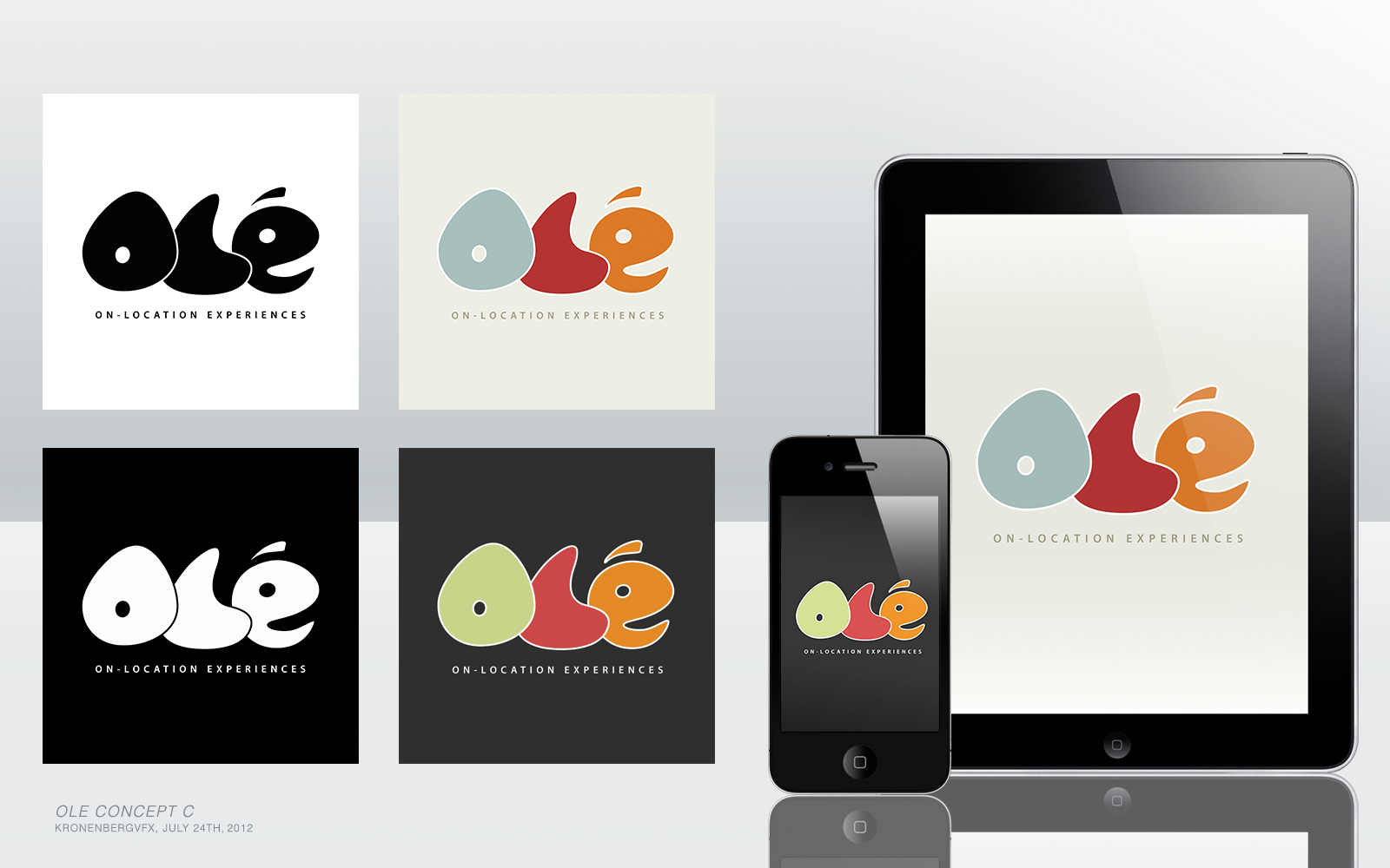 2012 Olé - Logo Development - 普象网