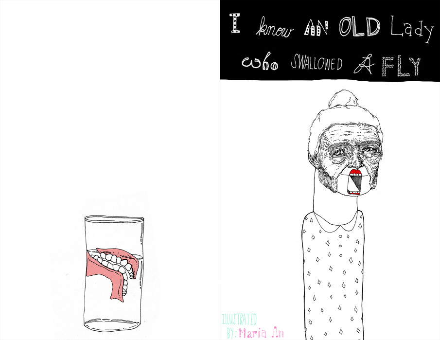 Old Lady who Swallowed a Fly - 普象网
