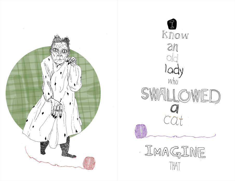 Old Lady who Swallowed a Fly - 普象网