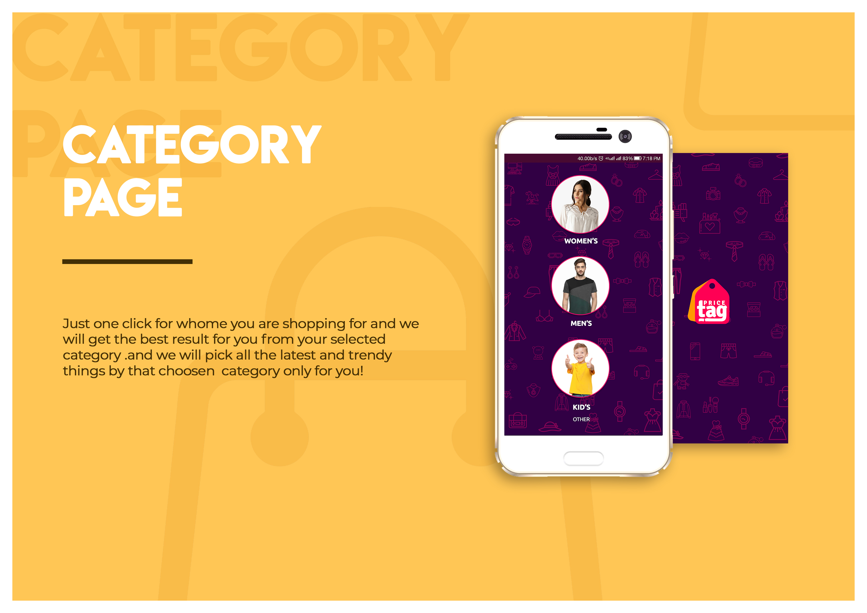 Price tag app design ui&ux design - 普象网