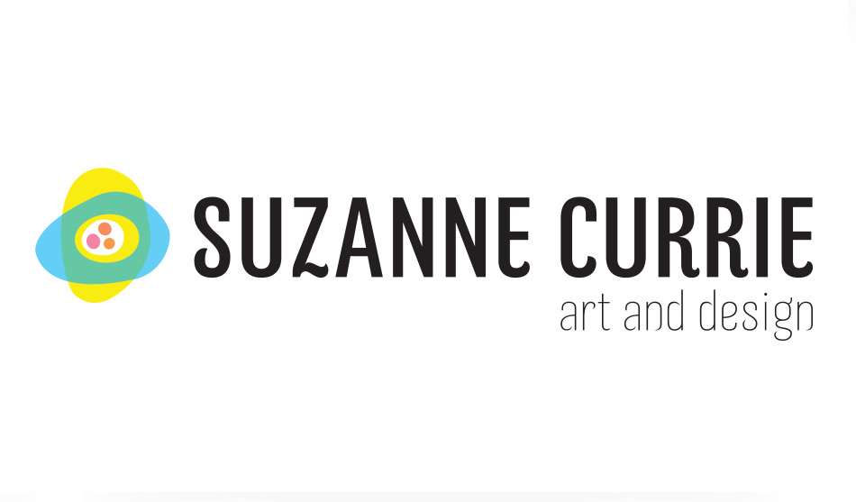 Suzanne Currie Logo, Cards, Website - 普象网