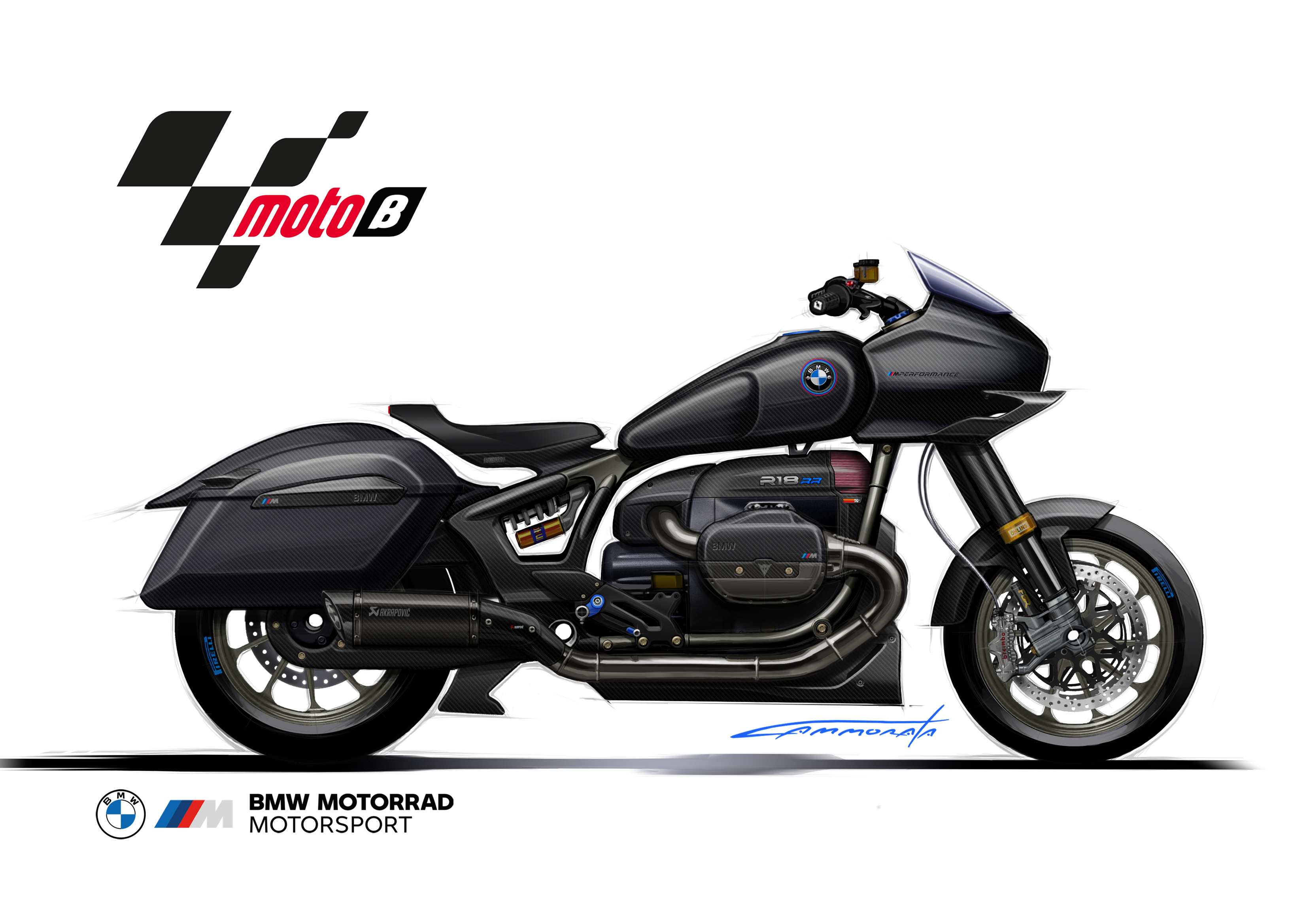 BMW R 18 Race Baggers - 普象网