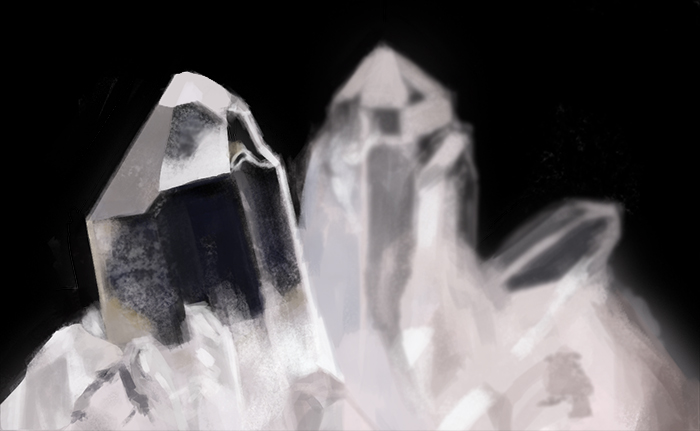 Punk Rock: a series of semi-transparent rocks - 普象网