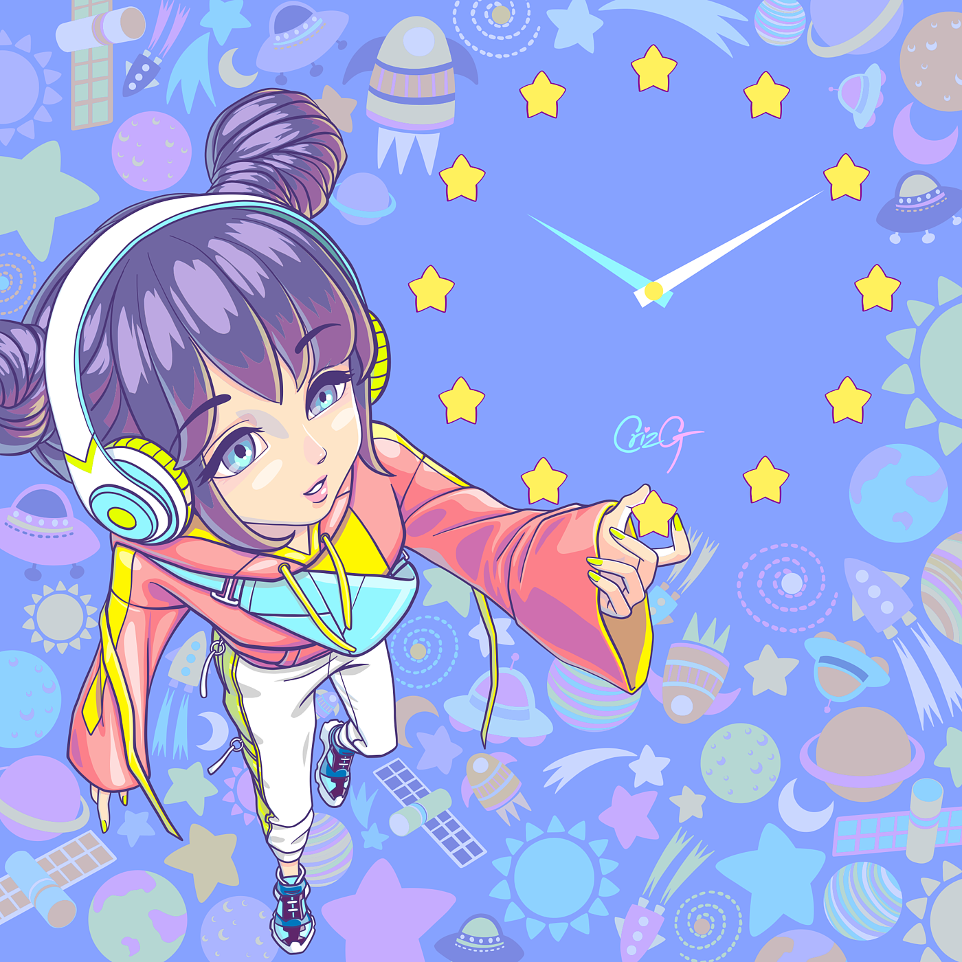 Clock 3 - PICK A STAR - 普象网