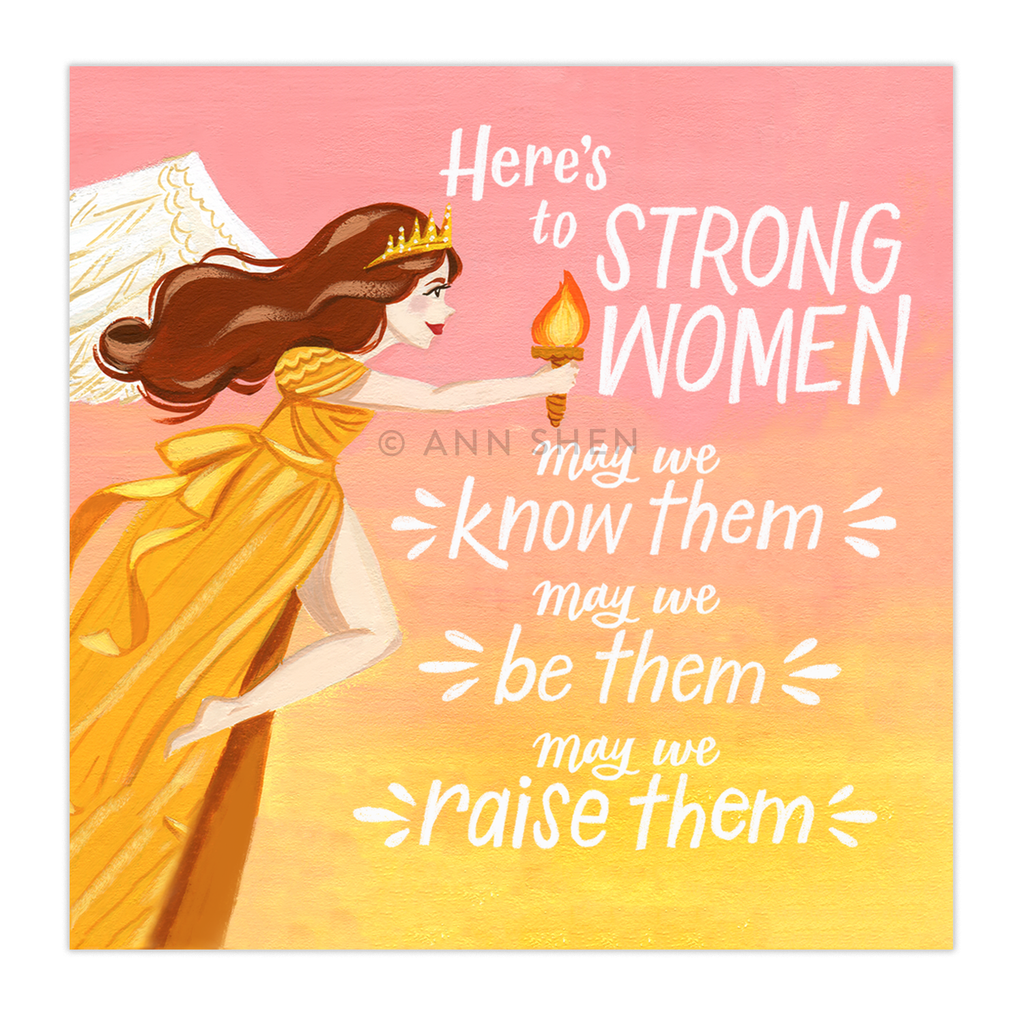 Here's To Strong Women - 普象网