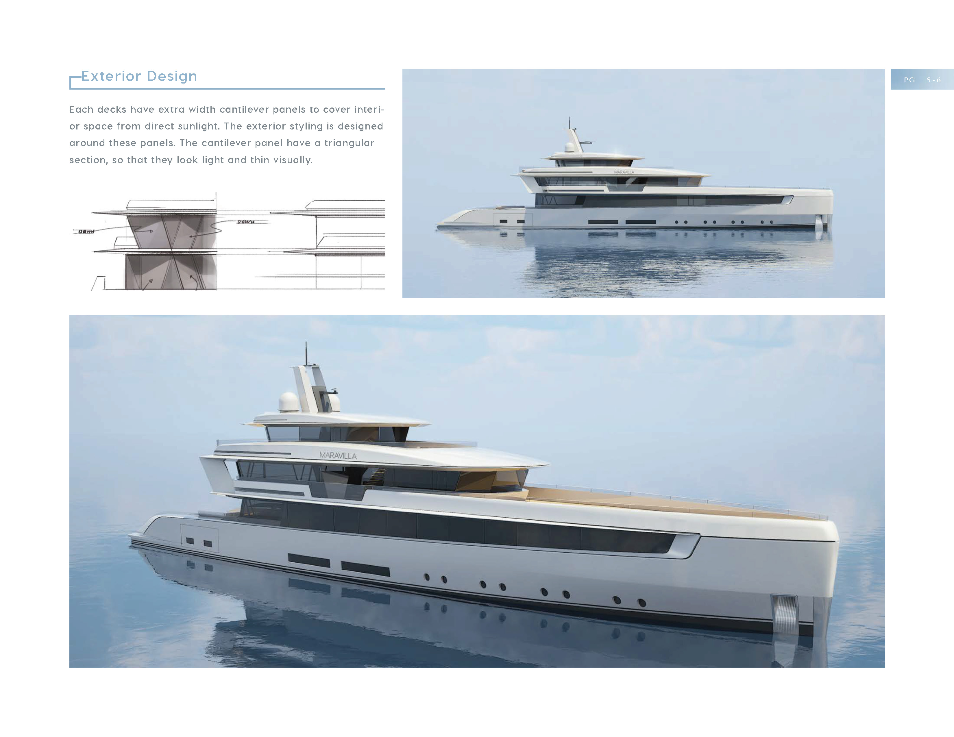 Maravilla 55-Meter Hybrid Motor Yacht - 普象网