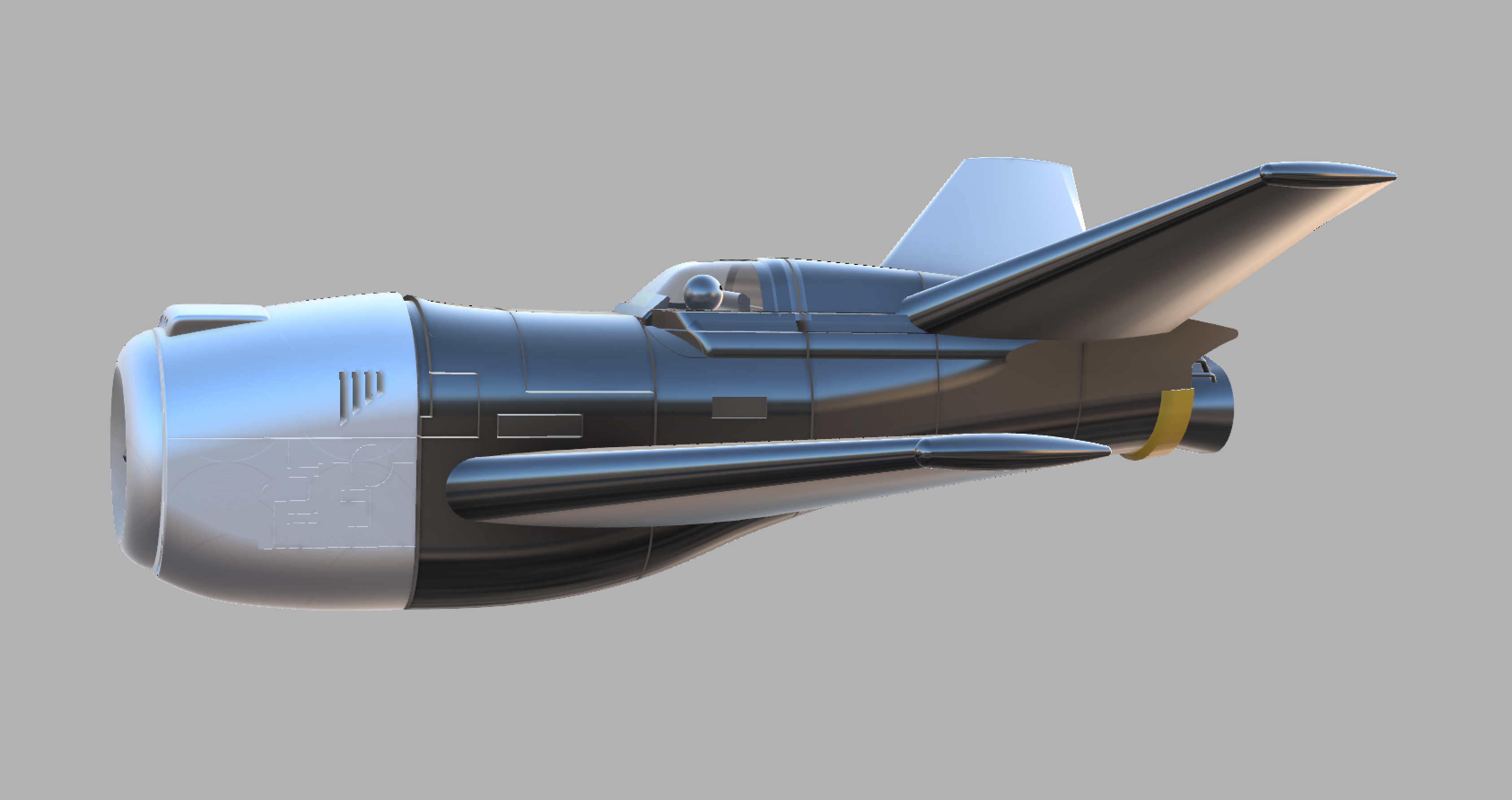 WW11 Concept Jet Plane - 普象网