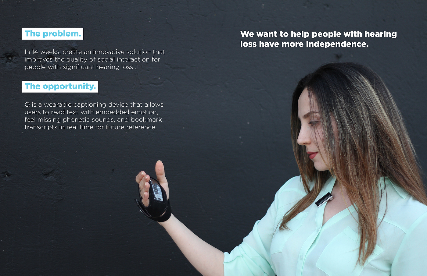 Q: Wearable Captioning Device - 普象网