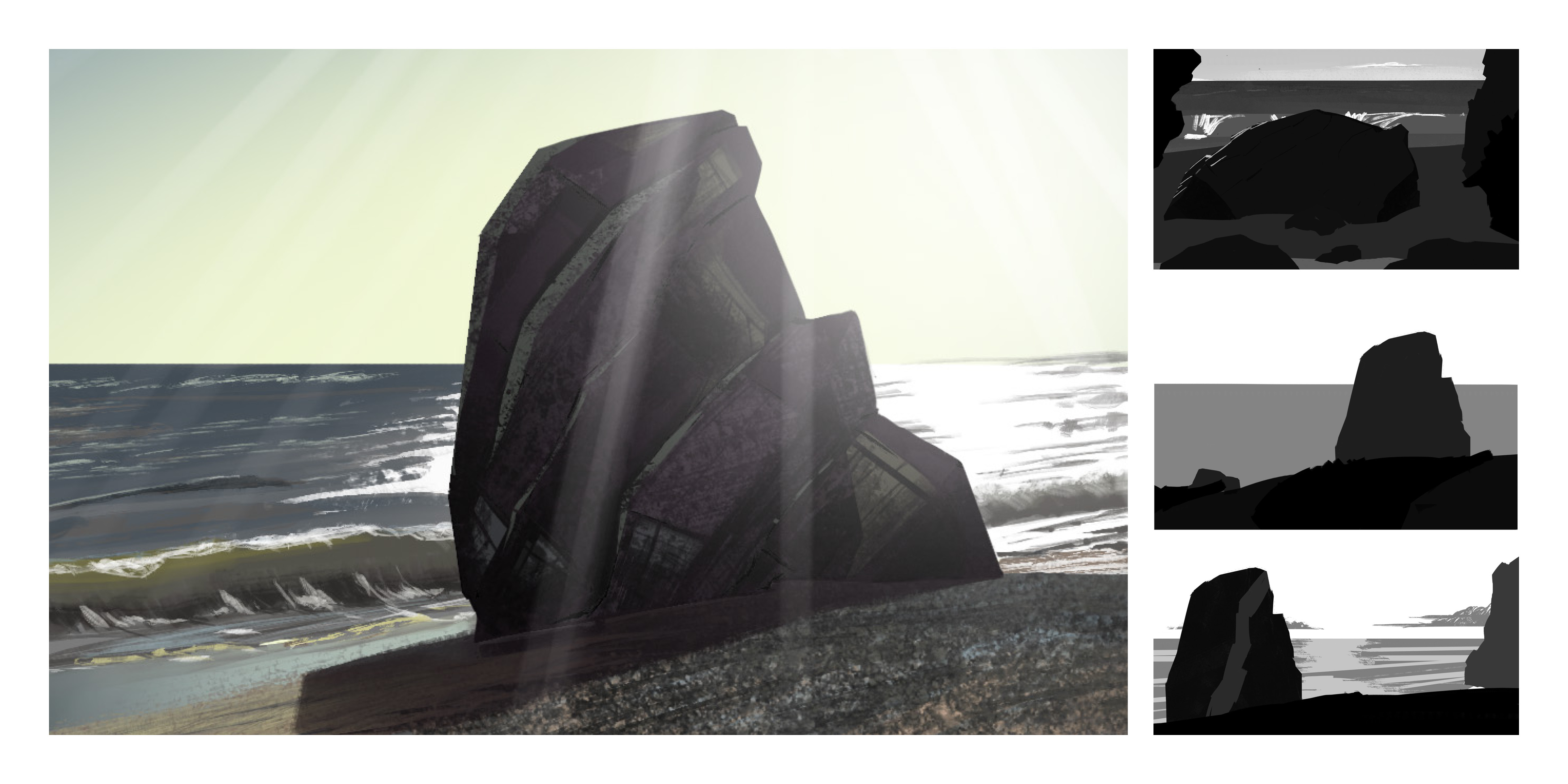 Feeble attempts at digital painting - 普象网