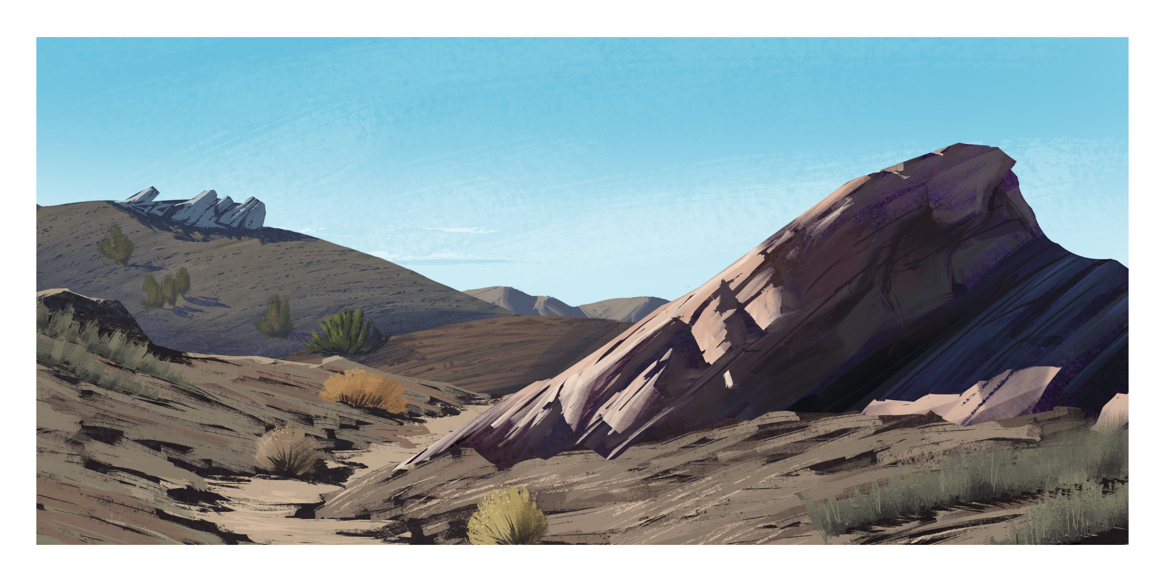 Feeble attempts at digital painting - 普象网