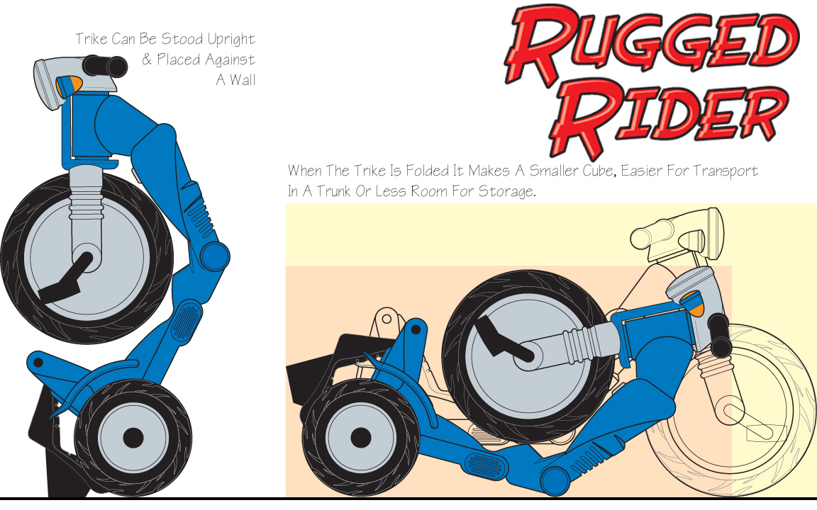 Tek Nek Toys - Folding Trike - 普象网