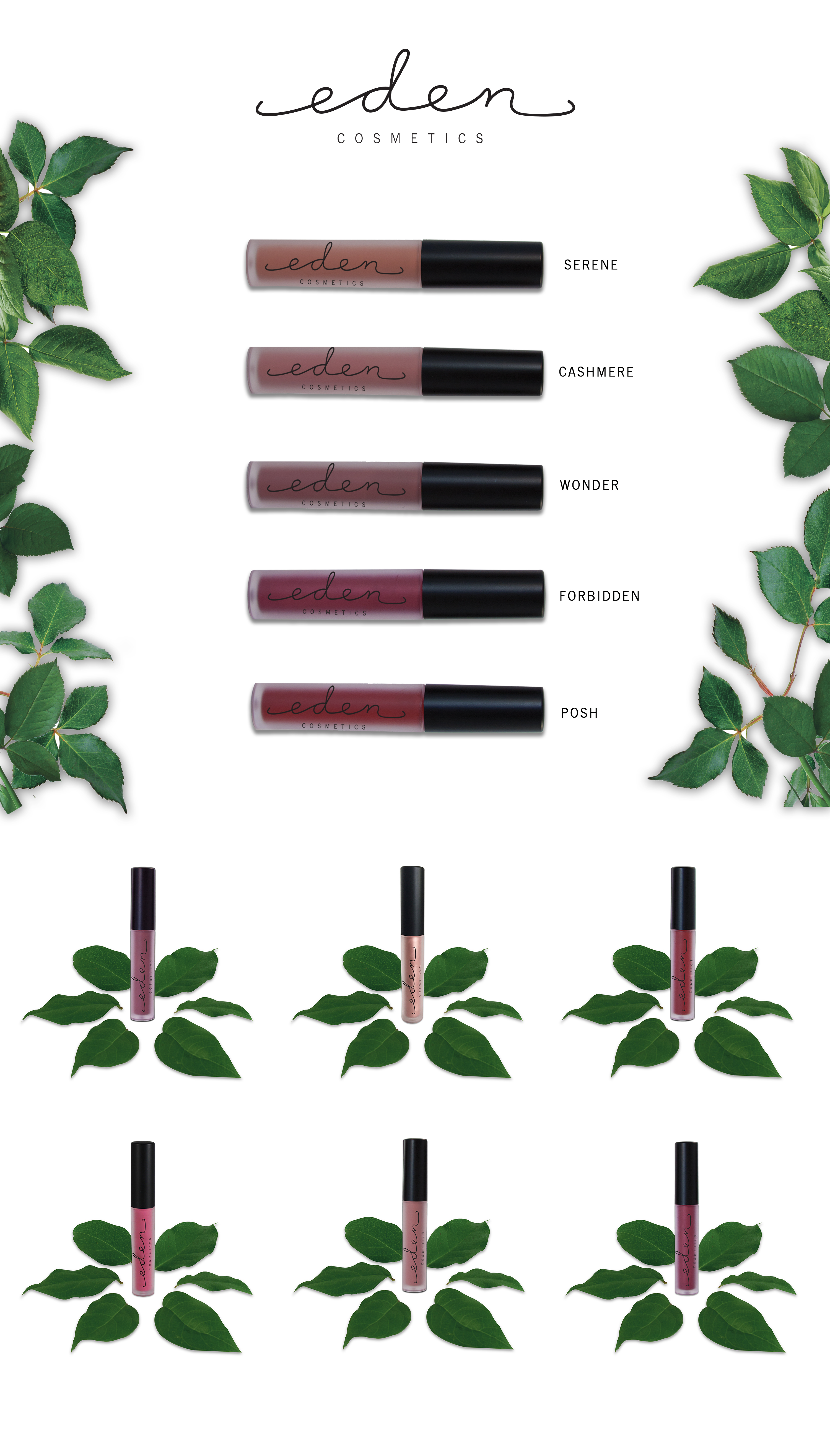 Eden Cosmetics | logo + package - 普象网