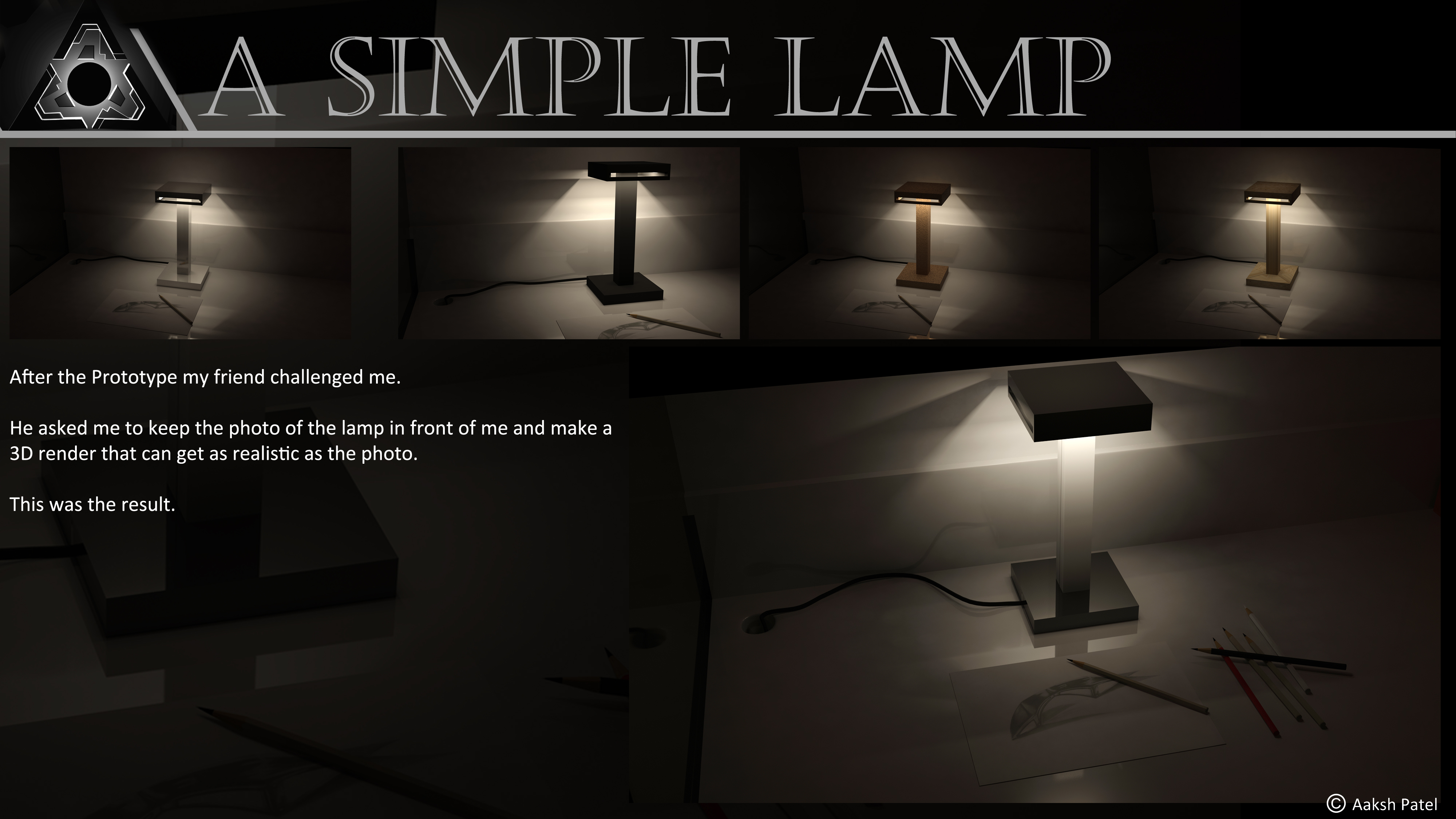 A simple lamp - 普象网