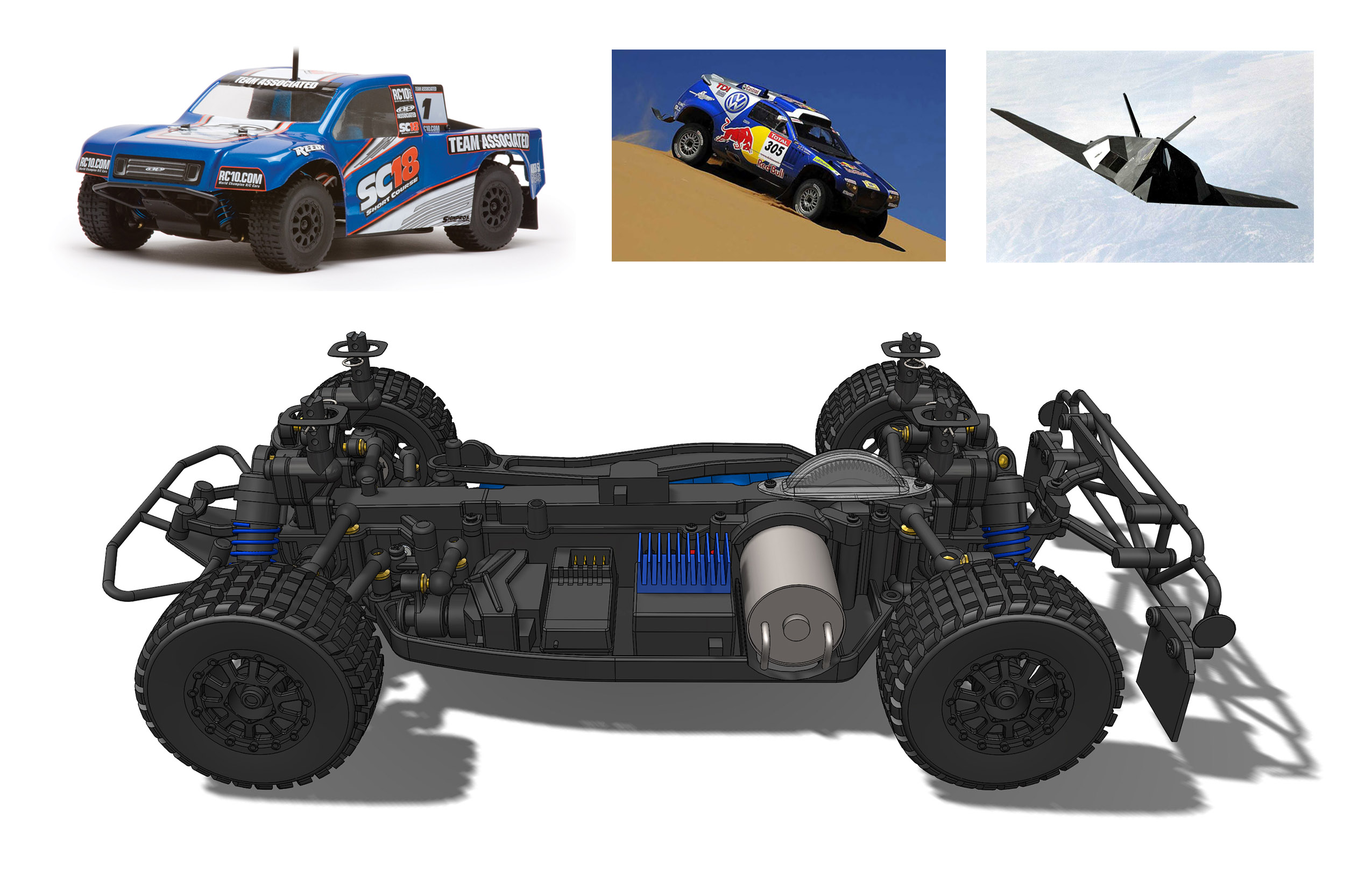 Dakar RC Trophy Truck - 普象网
