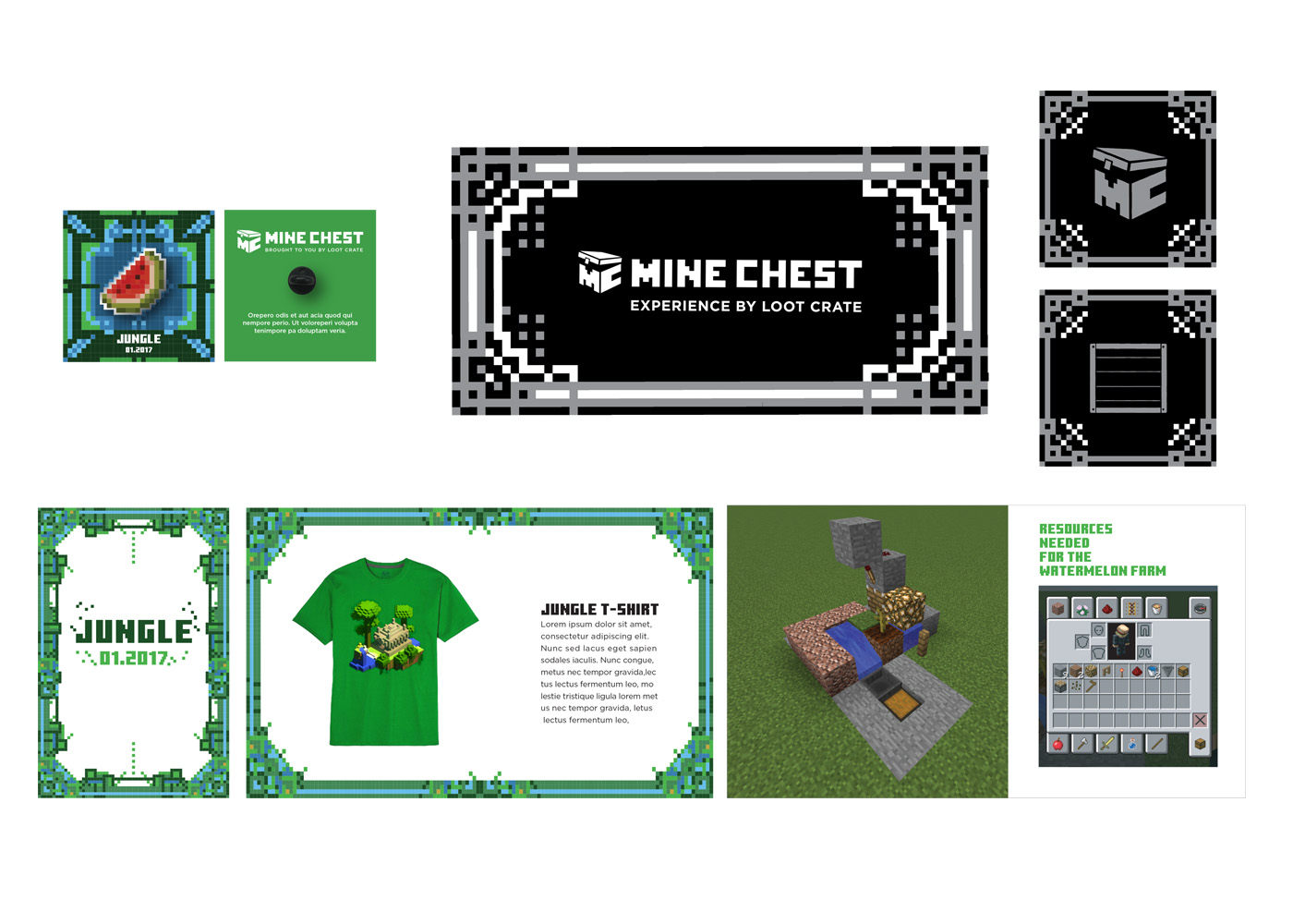 Minecraft Crate Pitch - 普象网