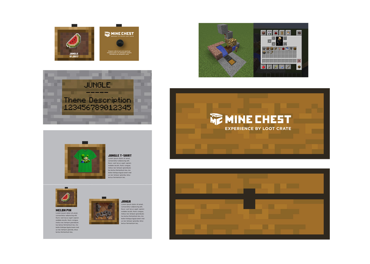 Minecraft Crate Pitch - 普象网