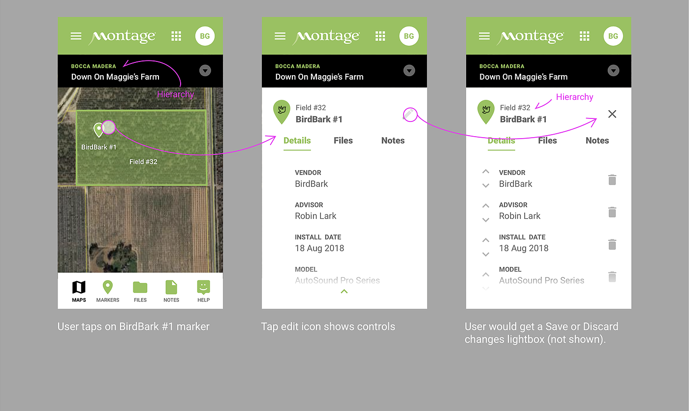 Montage Mobile & Web App - 普象网