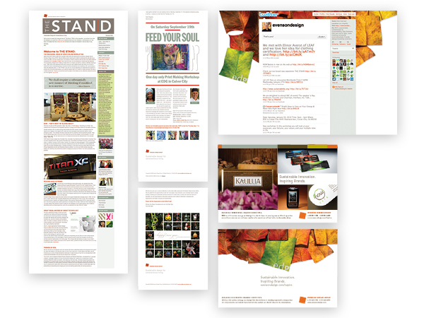 Evenson Design Group Marketing: Email, Social Media, Ad - 普象网