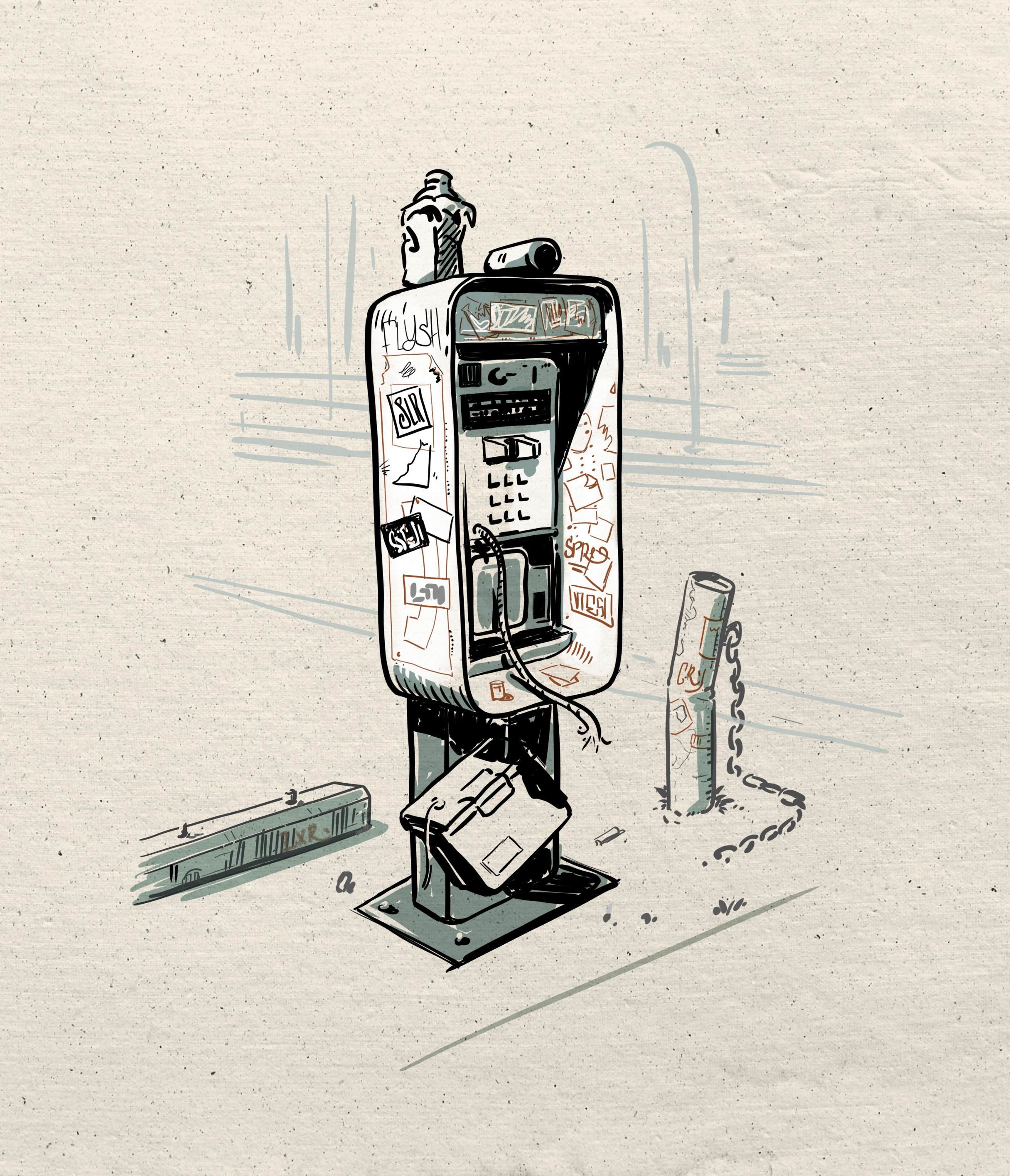 Documenting public pay phones before they disappear - 普象网