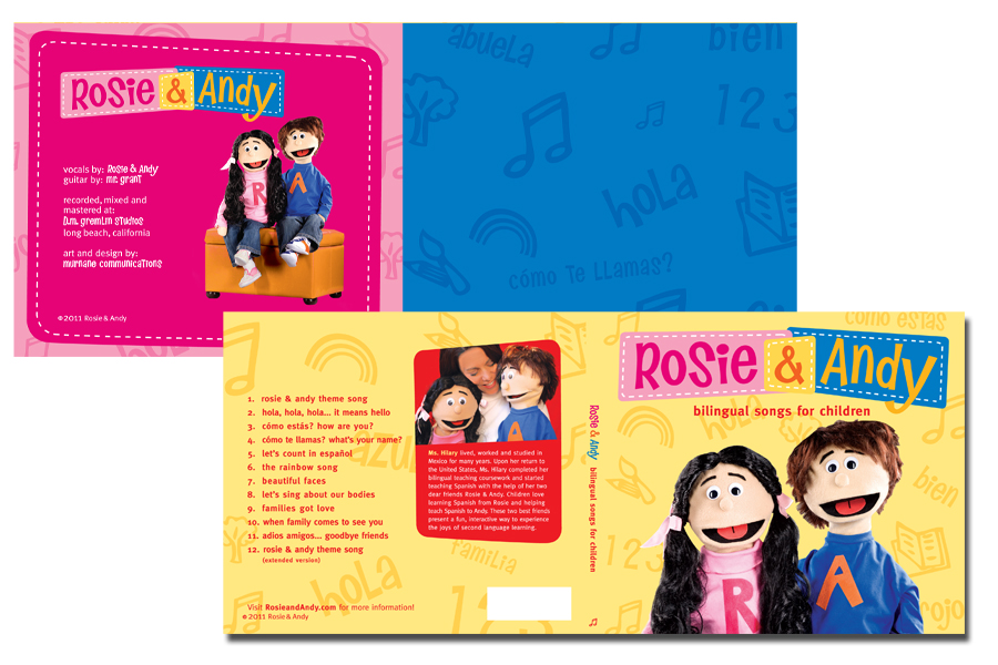 ROSIE & ANDY, Educational Brand Identity - 普象网