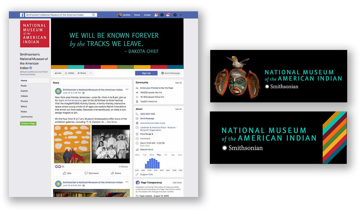 NATIONAL MUSEUM of the AMERICAN INDIAN, Rebrand - 普象网