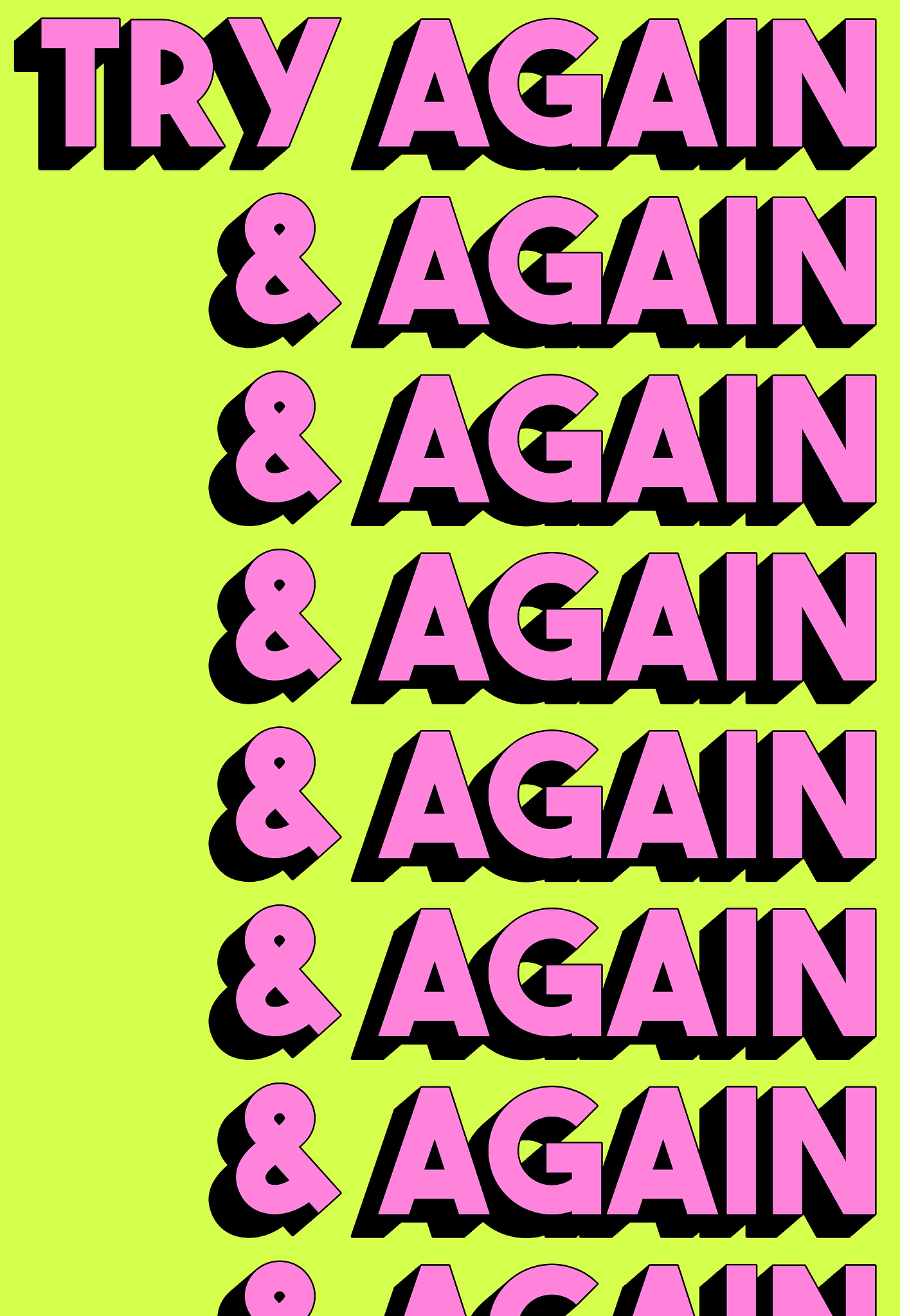 Try Again And Again - 普象网