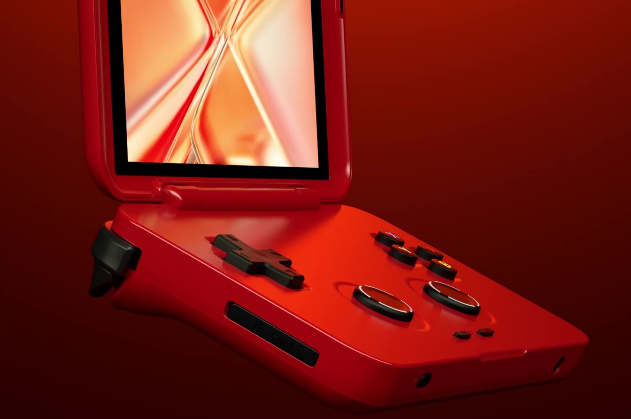 Retroid Pocket Flip复古掌上游戏机，感觉童年又回来了~ - 普象网