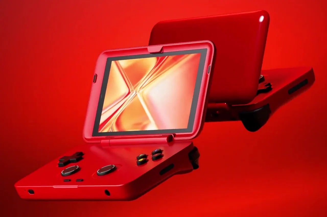 Retroid Pocket Flip复古掌上游戏机，感觉童年又回来了~ - 普象网