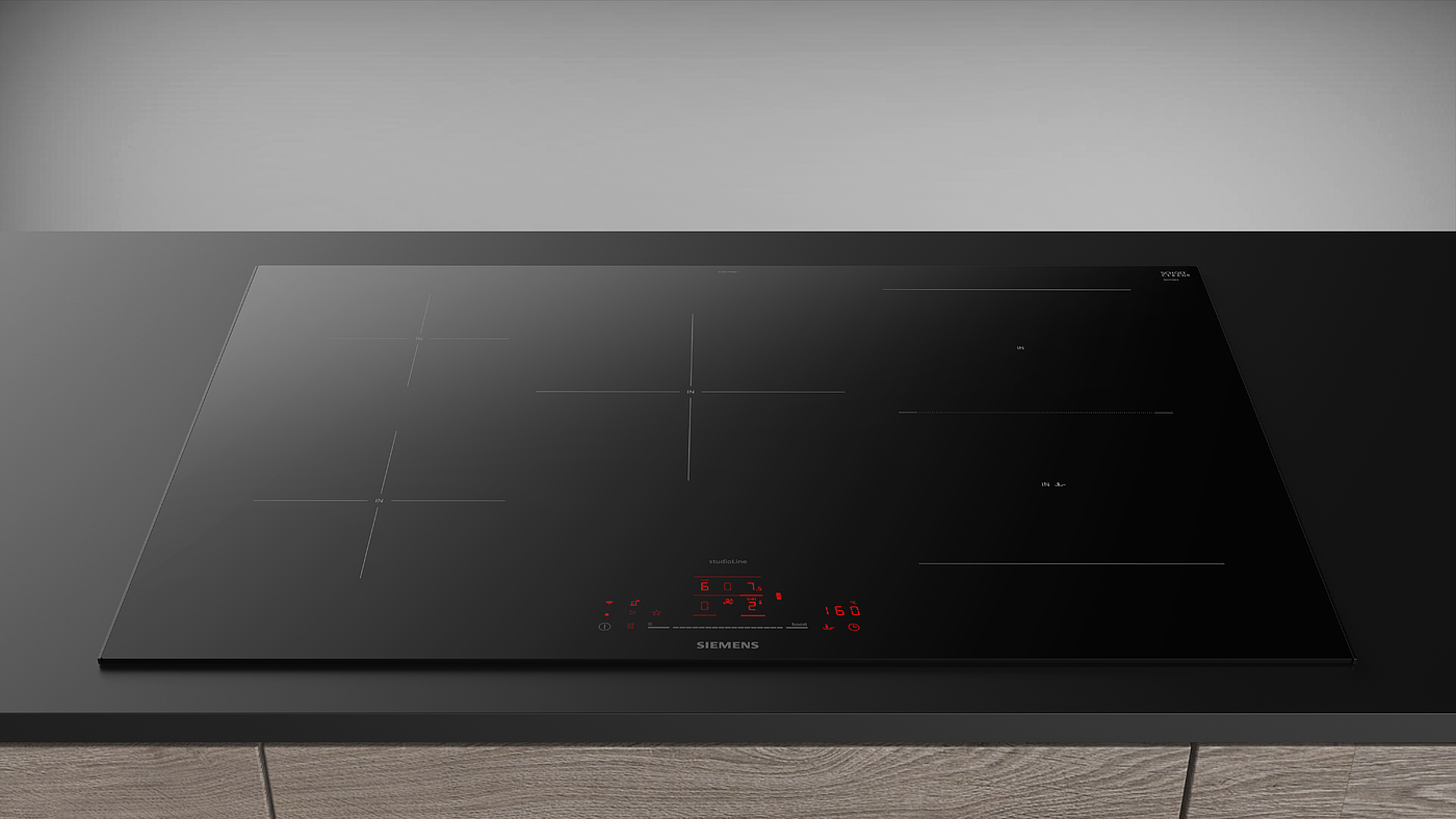 【2023年 iF设计奖】Siemens Induction touchSlider Cooktop Series - 普象网