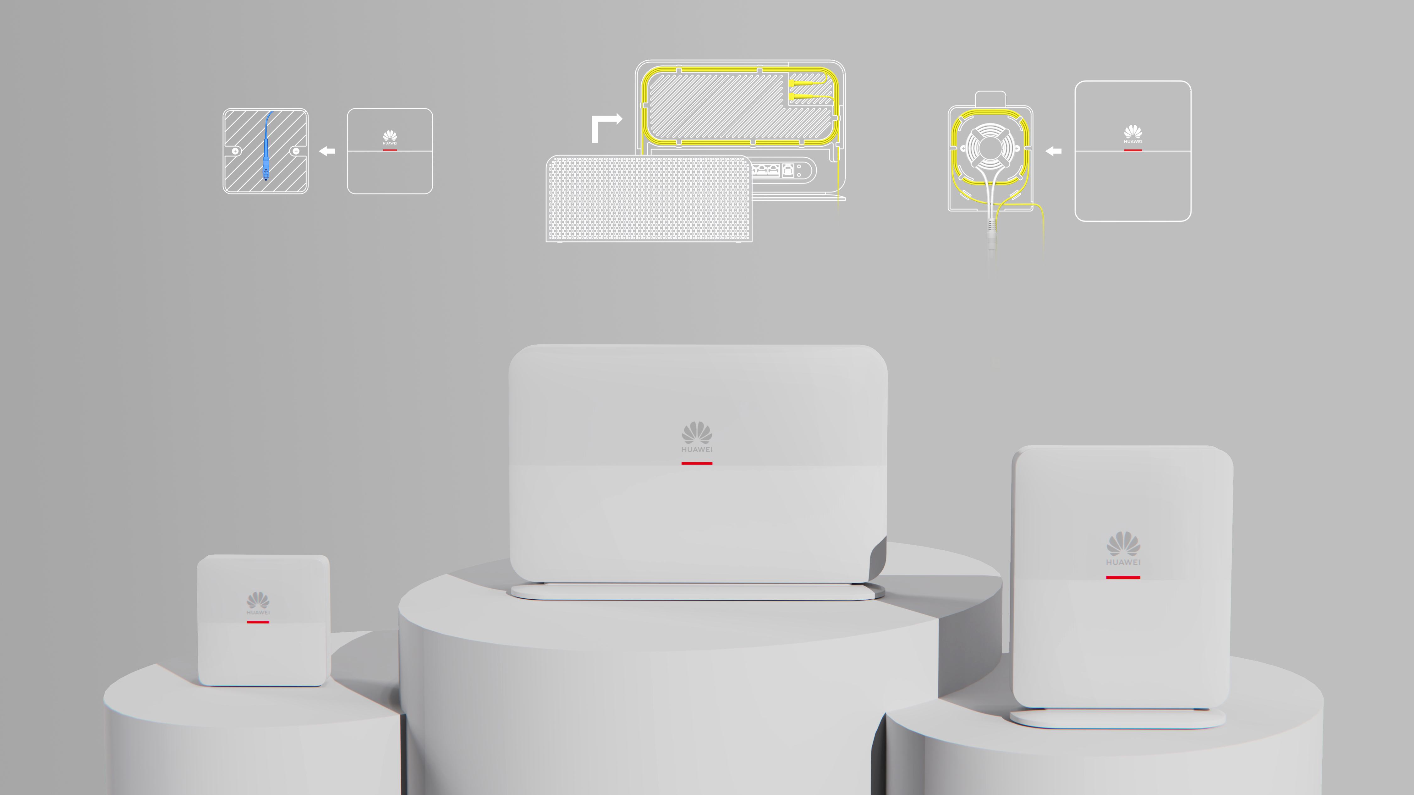 【2023年 iF设计奖】HUAWEI FTTR Solution (F30 series) - 普象网