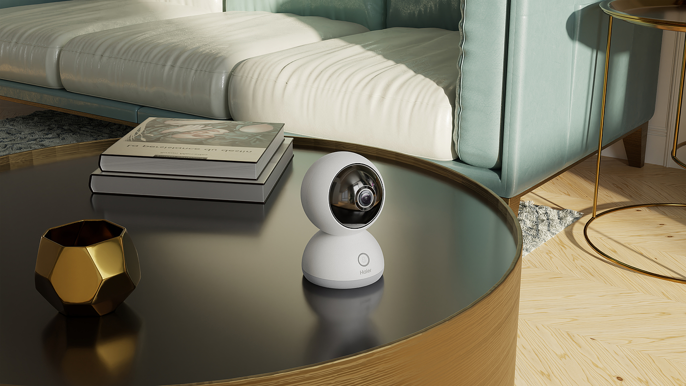 【2023年 iF设计奖】Haier H3 Smart Home Security Camera Series - 普象网