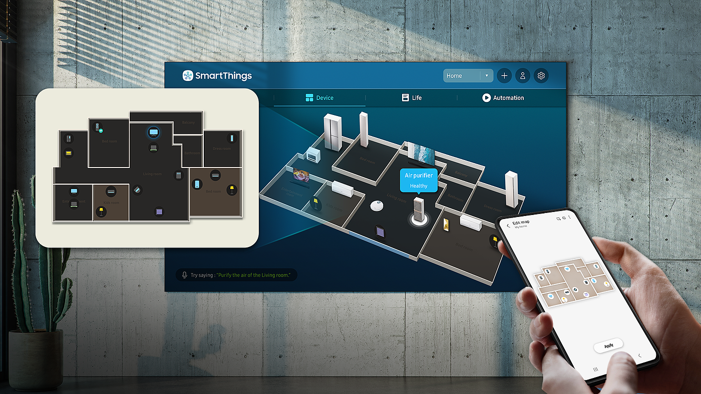 【2023年 iF设计奖】SmartThings-Calm Tech based Smart Home Experience - 普象网