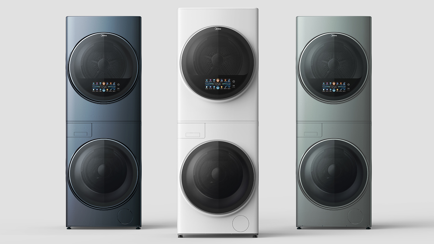 【2023年 iF设计奖】Midea TM Washing Machine - 普象网