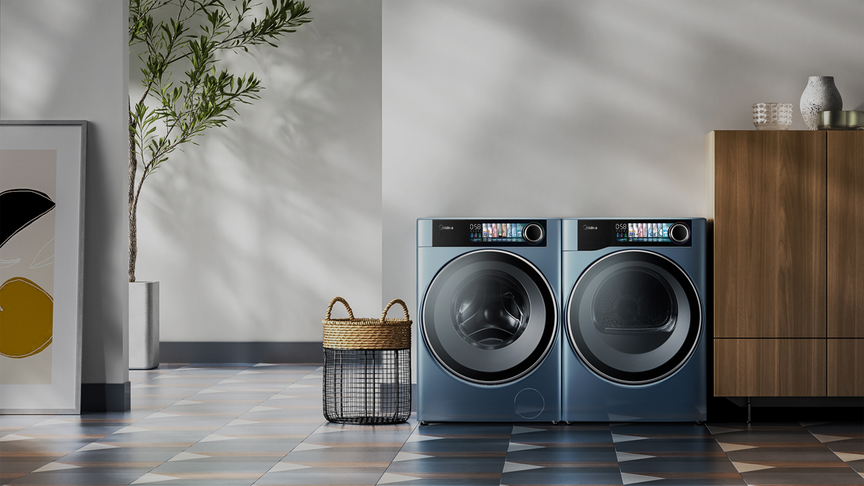 【2023年 iF设计奖】Midea RS Washing Machine - 普象网