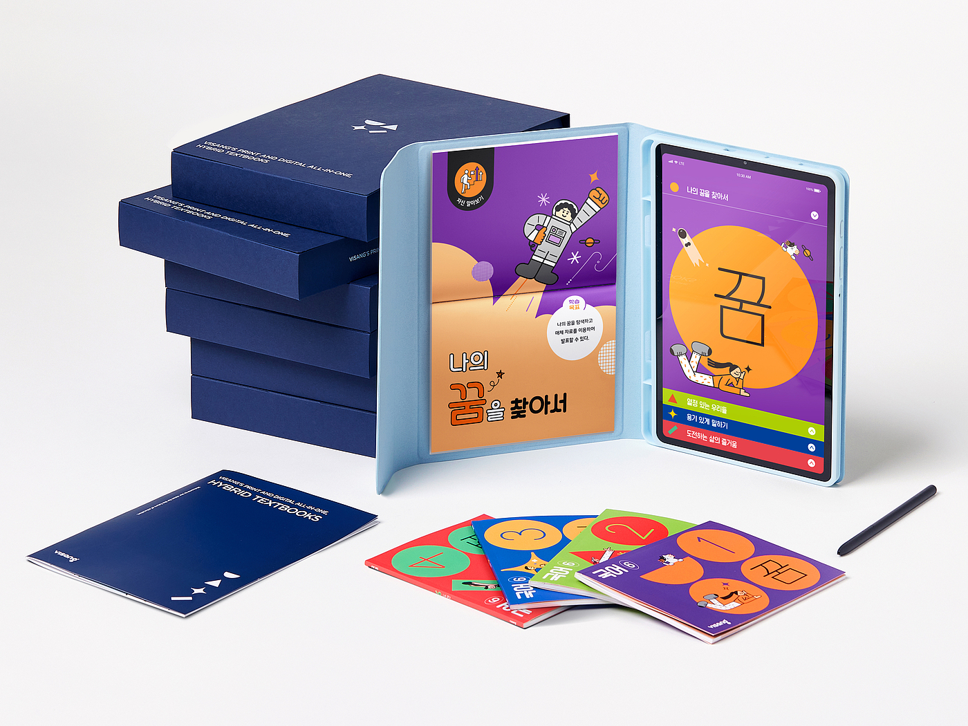 【2023年 iF设计奖】Print and digital all-in-one, HYBRID TEXTBOOKS - 普象网