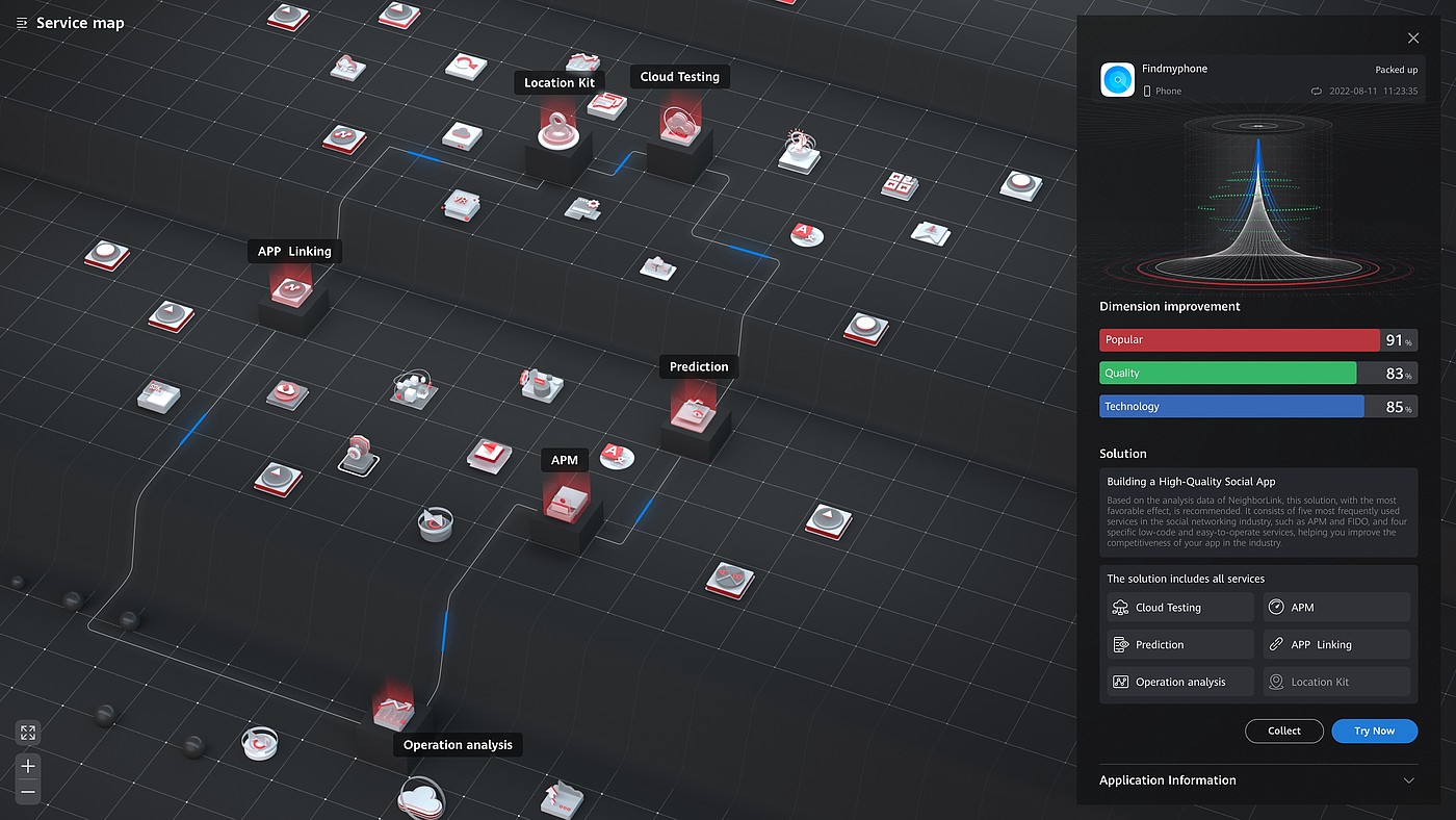 【2023年 iF设计奖】HUAWEI App Gallery Connect - 普象网