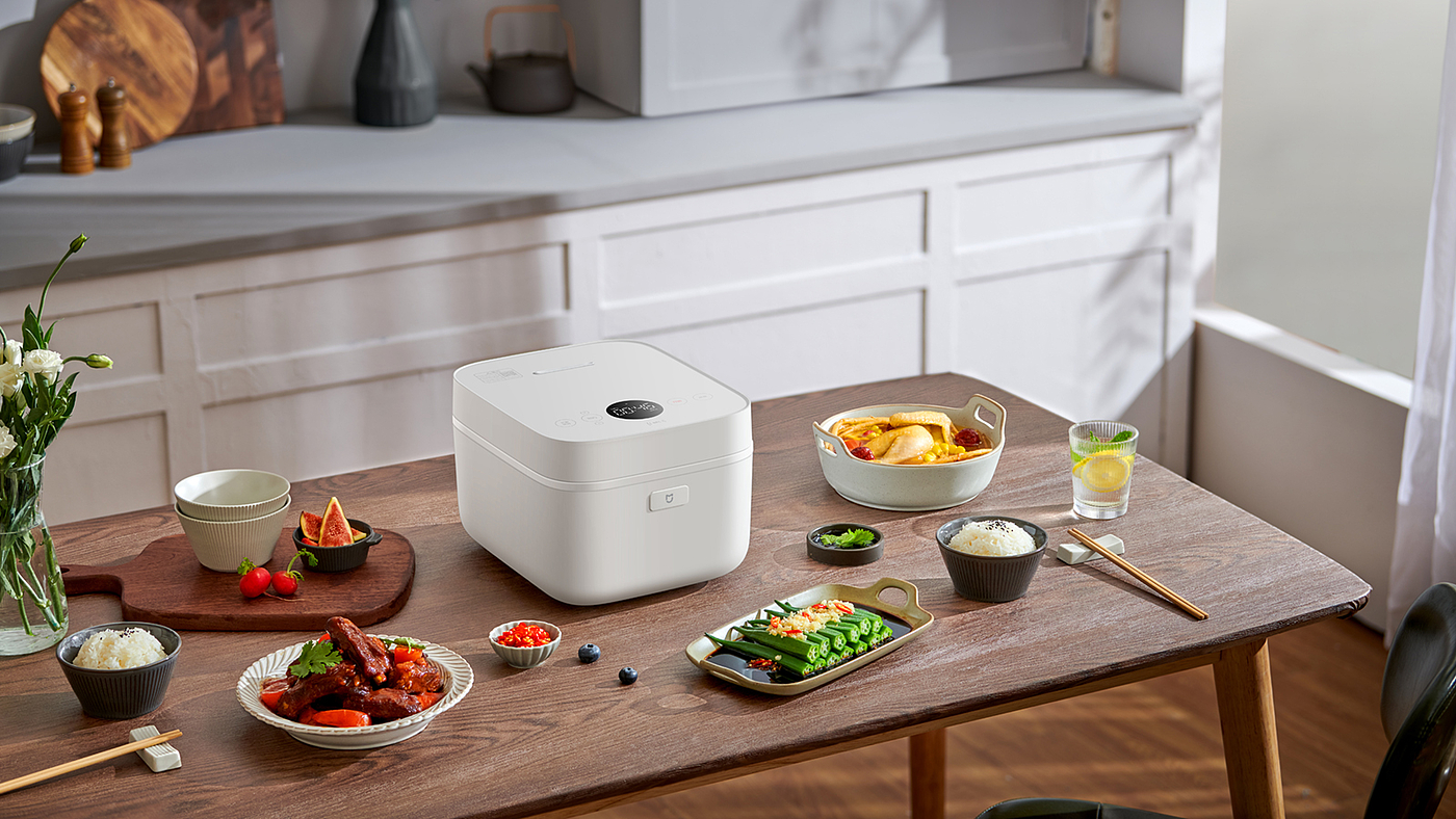 【2023年 iF设计奖】Xiaomi Smart Rice Cooker 3L - 普象网