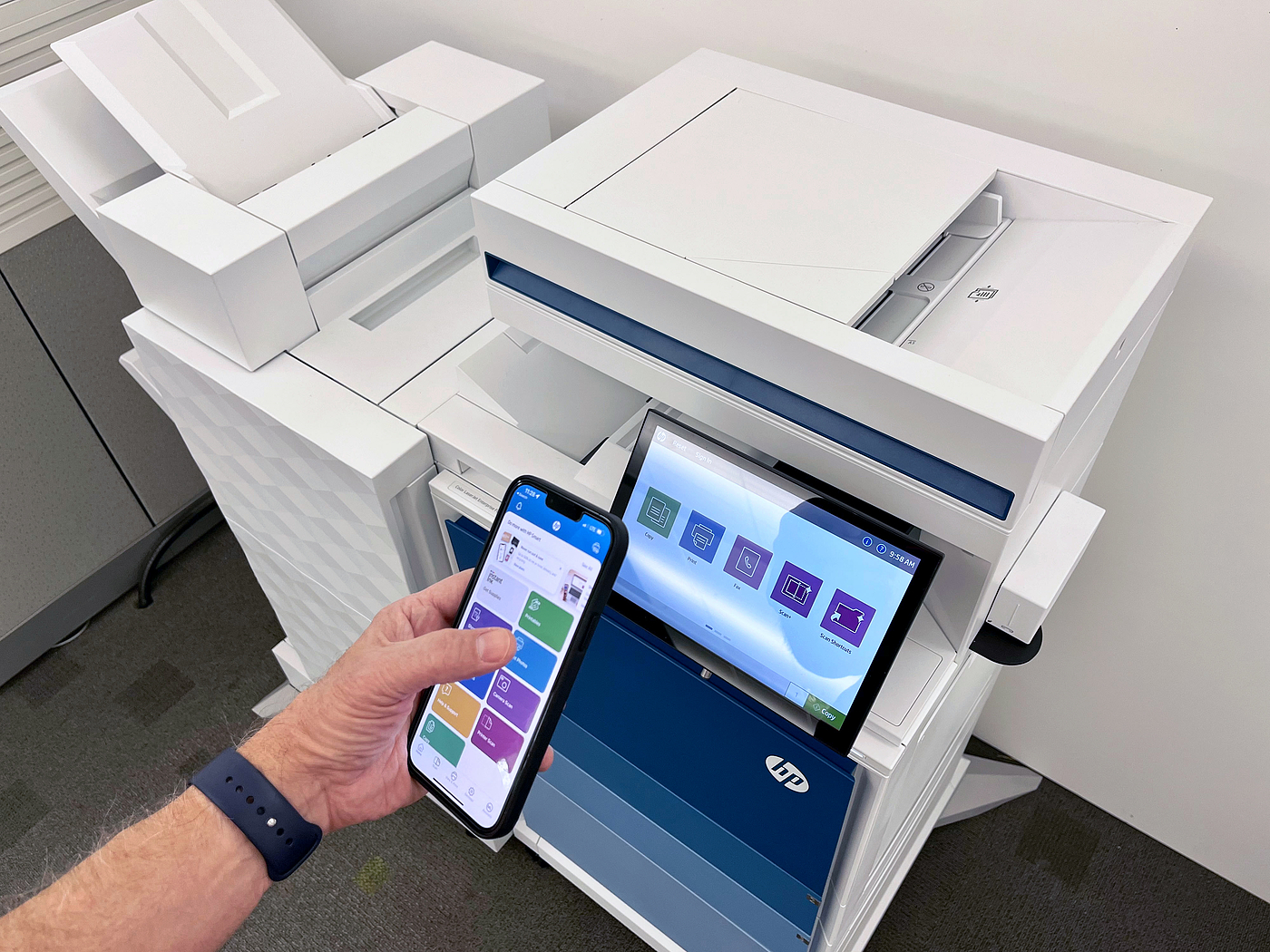 【2023年 iF设计奖】HP LaserJet 5000-6000 & E700-E800 Series MFPs - 普象网