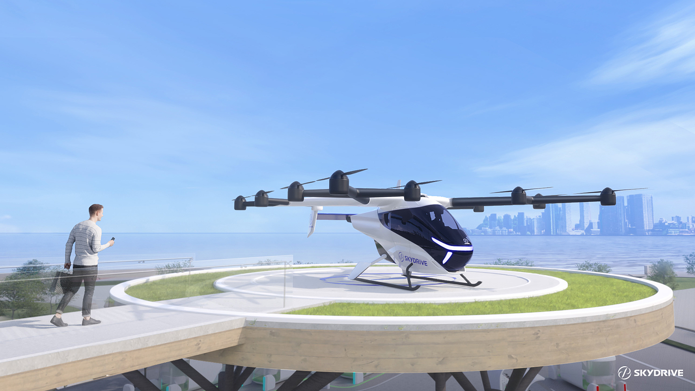 【2023年 iF设计奖】SD-05 the world's most accessible eVTOL - 普象网