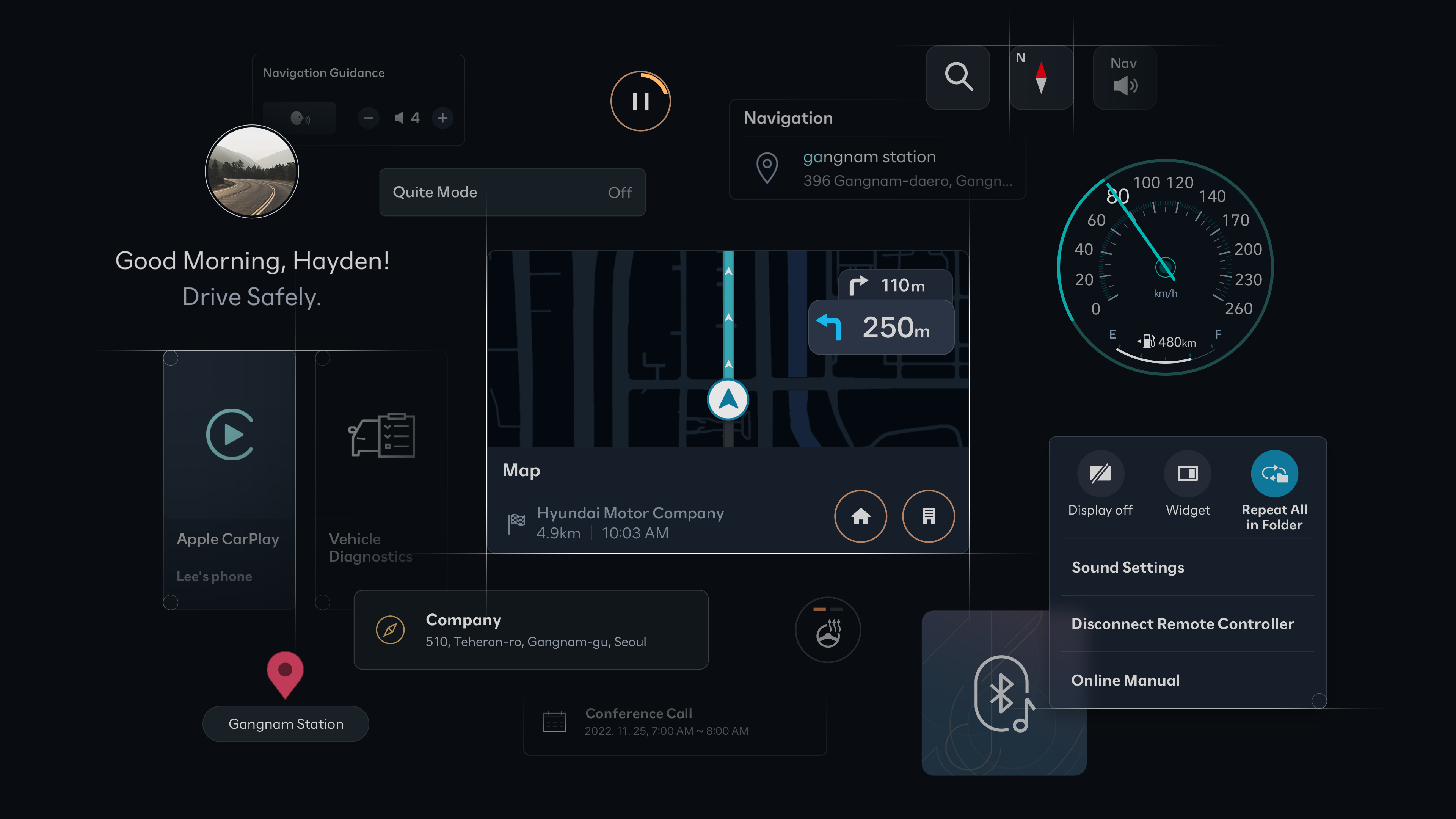 【2023年 iF设计奖】Hyundai ccNC Infotainment System - Seon - 普象网
