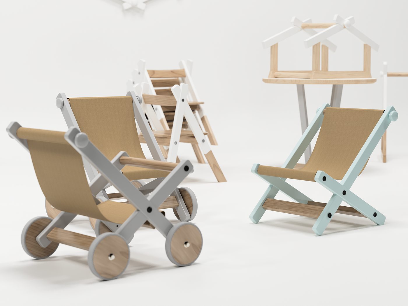 【2023年 iF设计奖】HoppL Baby Gym Updated Products - 普象网