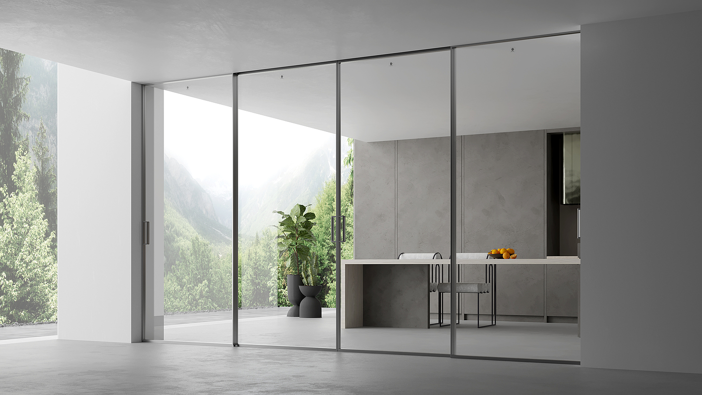 【2023年 iF设计奖】M-series Panoramic Sliding Partition Door - 普象网